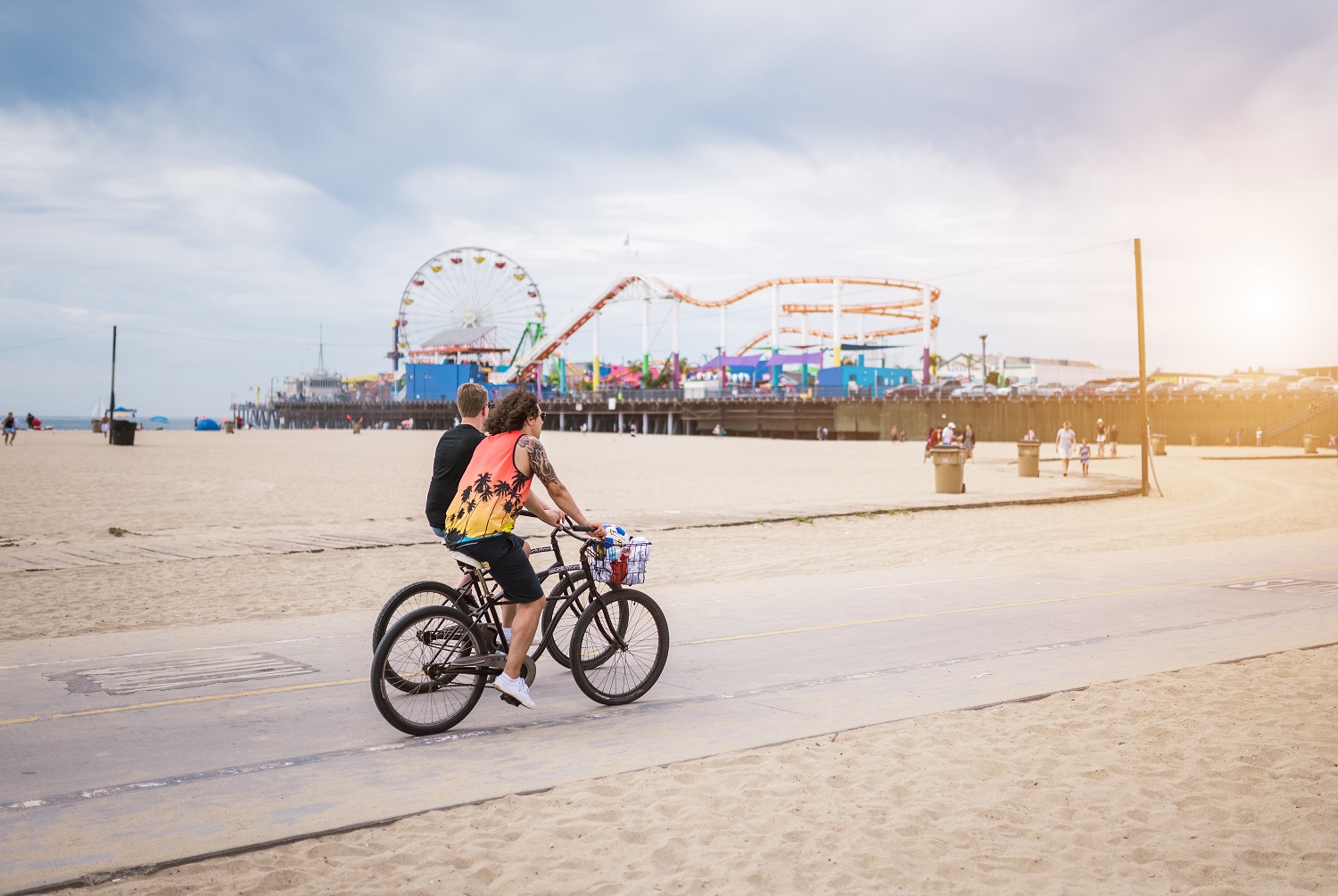EUA_California_Santa_Monica_Bike_The_Strand_shutterstock_346432391 ...